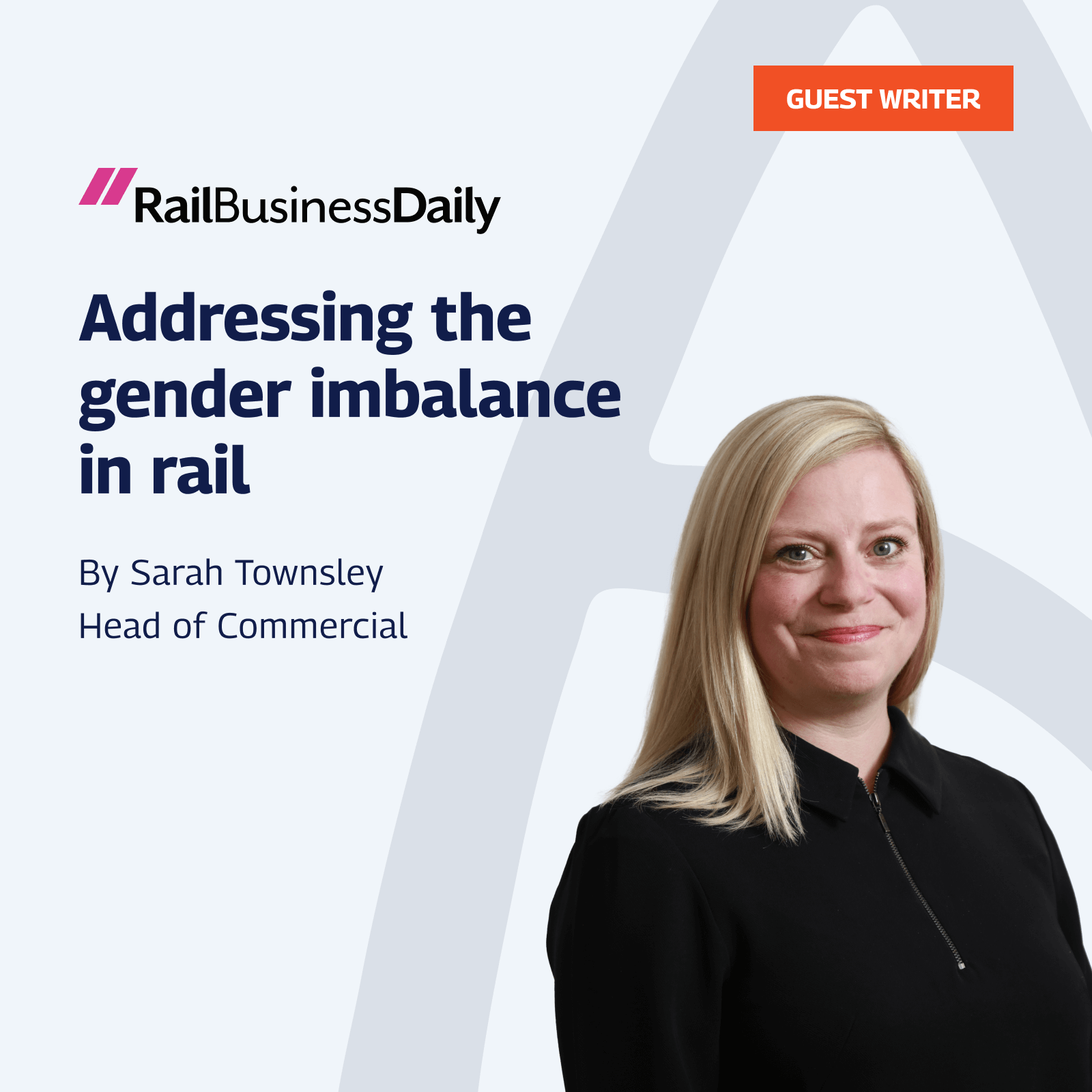 Amaro Head of Commercial, Sarah Townsley addresses the gender imbalance ...